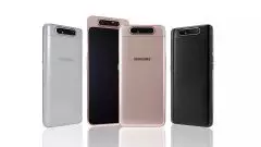 Samsung na-ekwupụta ekwentị igwefoto na-agbagharị agbagharị atọ na-enweghị Notchless