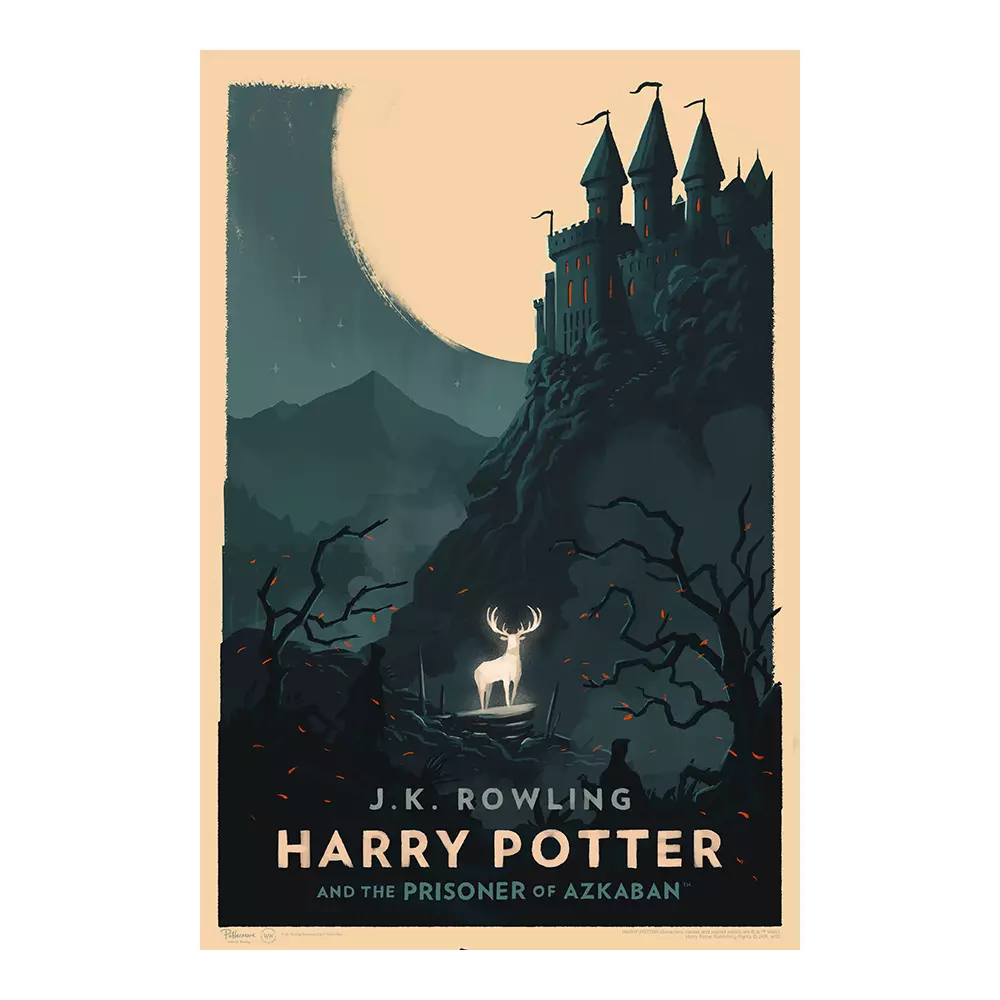 ハリーポッターシリーズは、オリーモスによるこれらの素敵なポスターで新しい種類の魔法を引き受けます