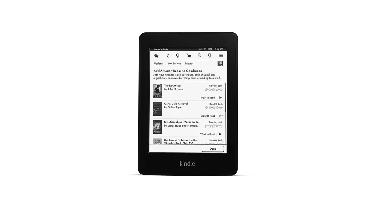 Tus Tshiab Amazon Kindle Paperwhite: Zoo dua Screen, Tib Kindle