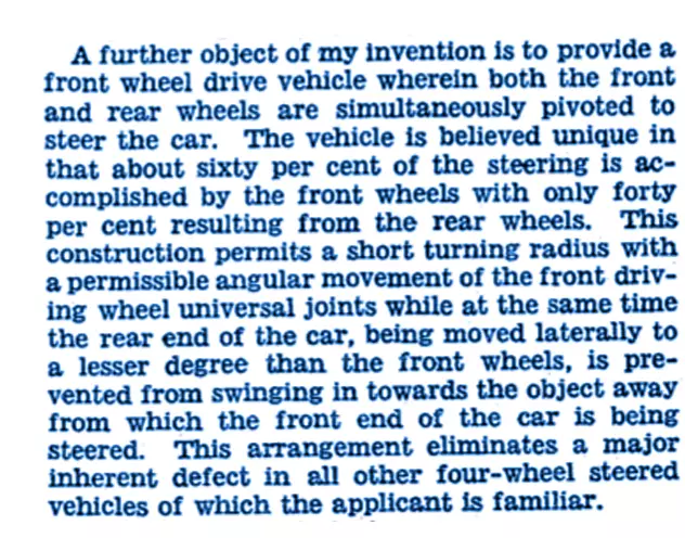 Ford je jednom patentirao automobil s najluđim i najmanje korištenim izgledom automobila ikad