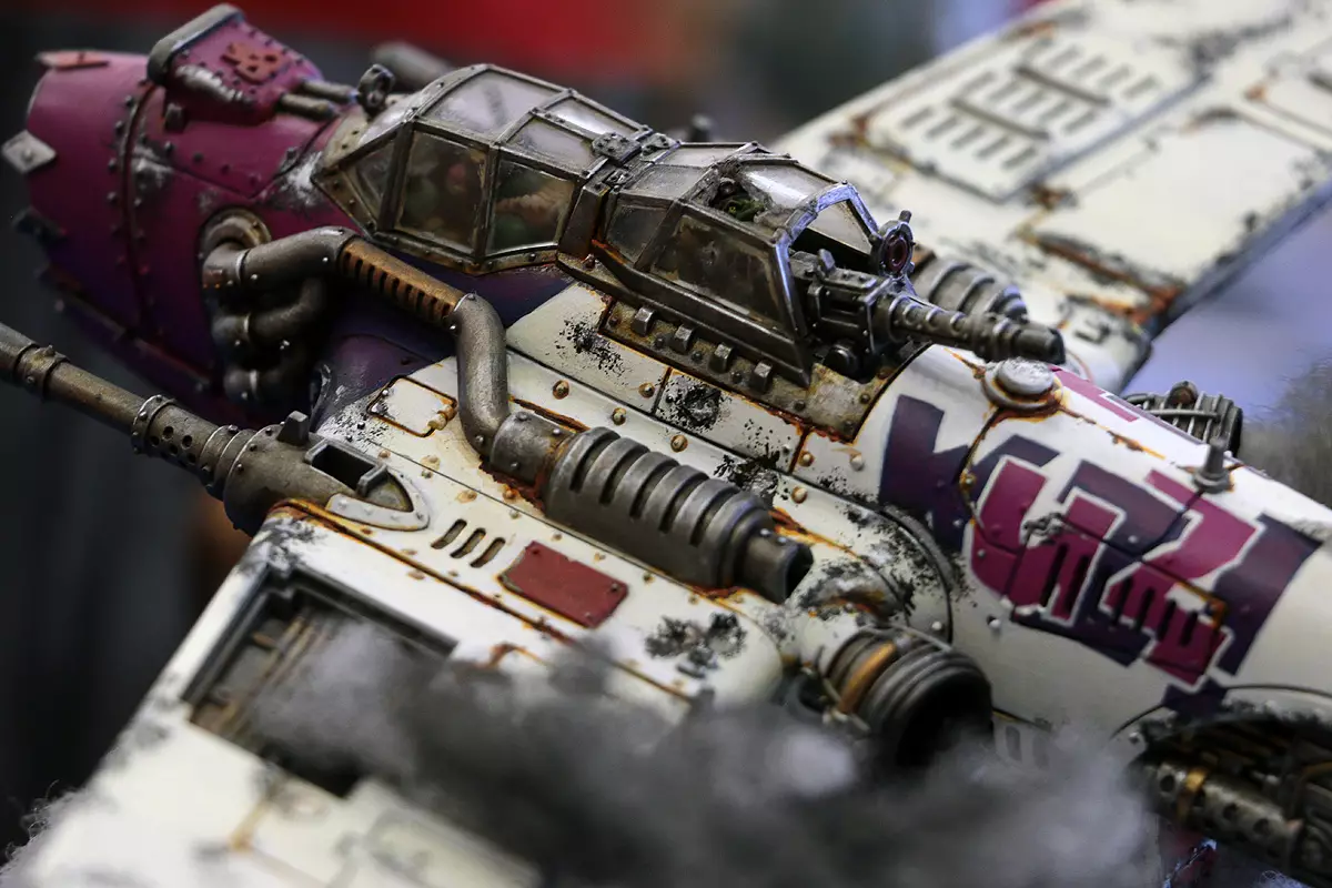 Incríveis modelos em escala de cenas de guerra, da Segunda Guerra Mundial a Warhammer 40K