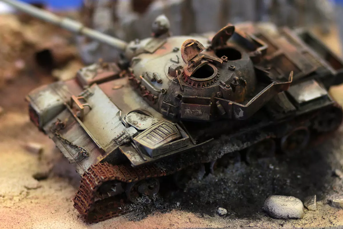 Incríveis modelos em escala de cenas de guerra, da Segunda Guerra Mundial a Warhammer 40K