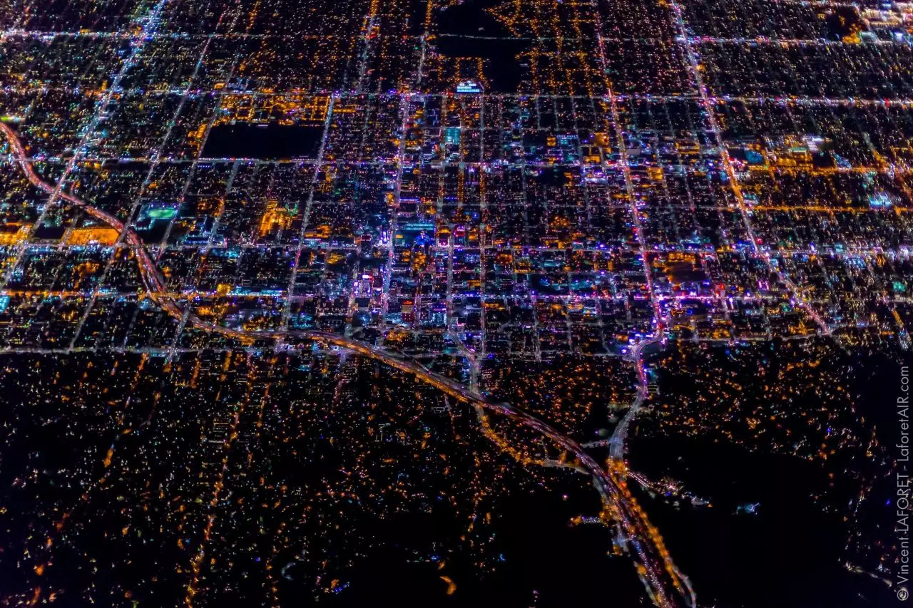 Upeat ilmakuvat Los Angelesista osoittavat sen kuin et olisi koskaan nähnyt sitä