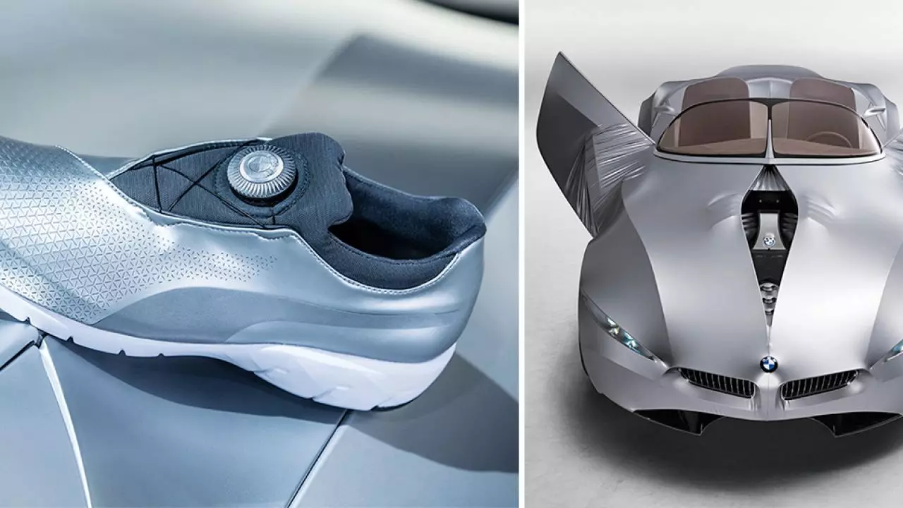 BMW's Ugliest Concept Car Puma's Ugliest Sneakers ආභාසය ලබා දුන්නේය