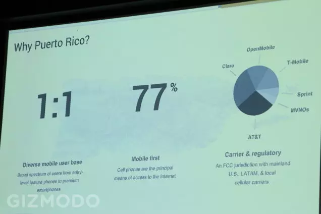 Nega Google o'zining modulli Ara smartfonini Puerto-Rikoda chiqarmayapti?