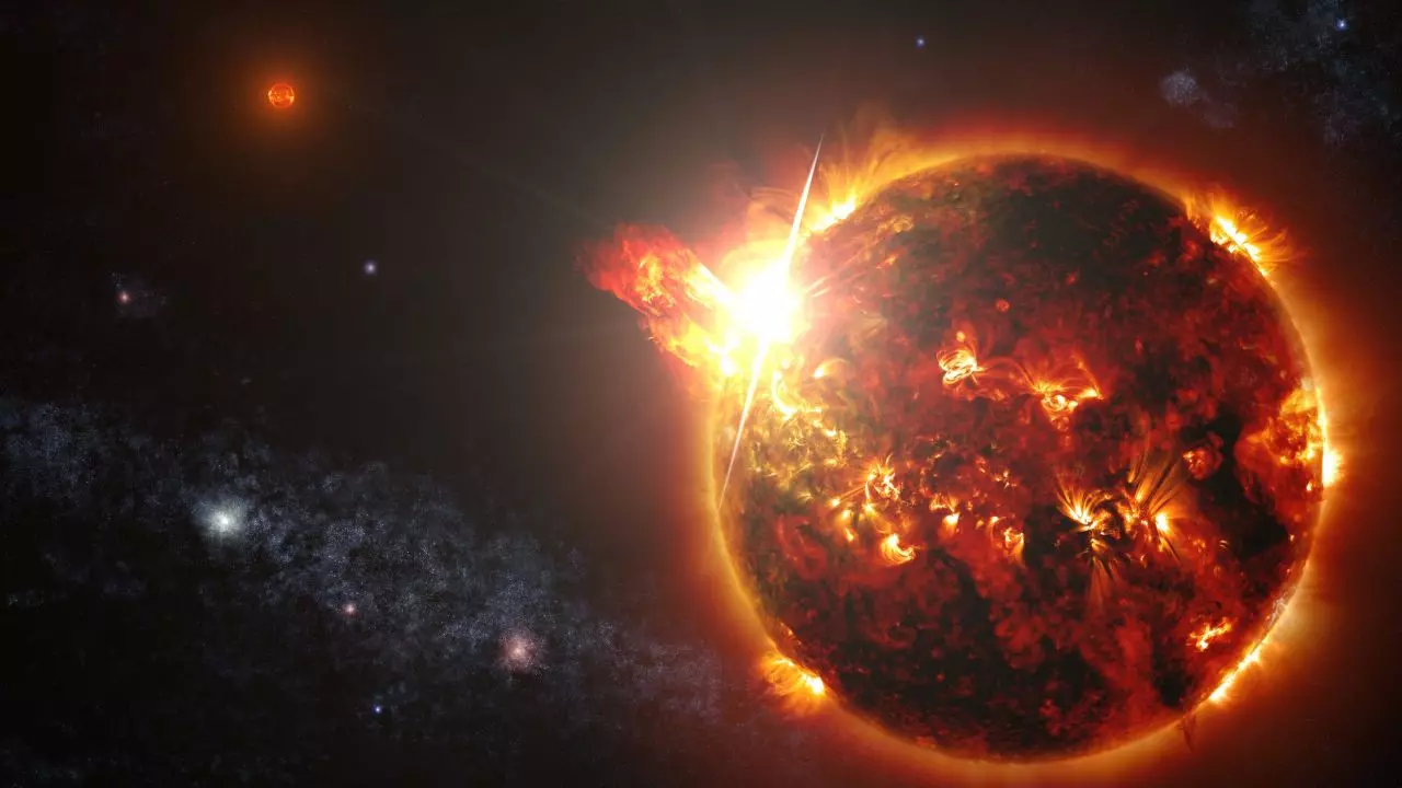 Pulsos extraños de una estrella cercana probablemente no son extraterrestres