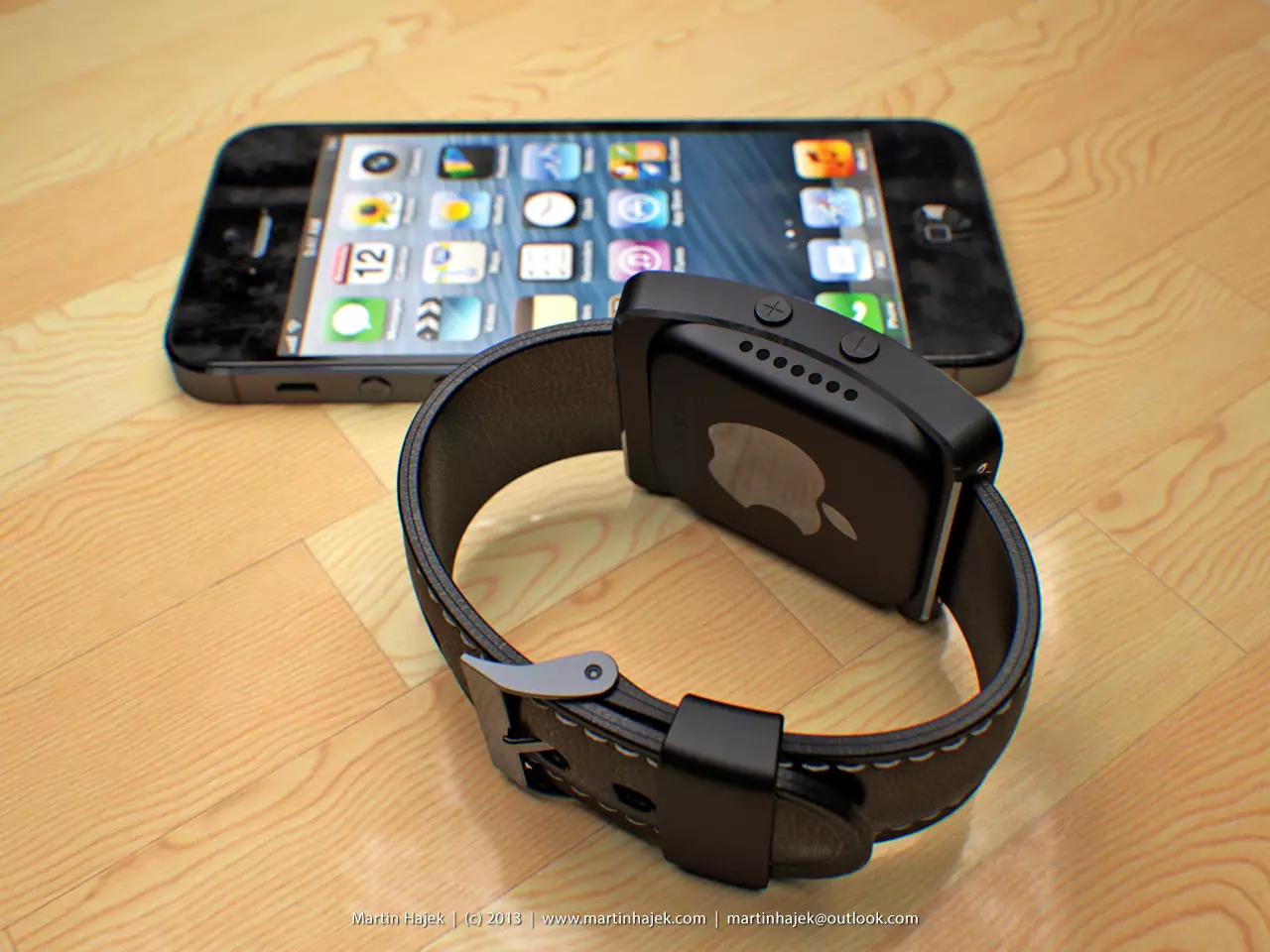 iWatch-ის კონცეფცია არასოდეს გამოიყურებოდა ასე კარგად