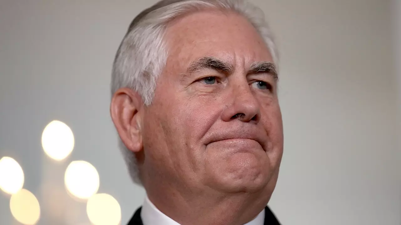 Rex Tillerson seit dat d'r gjin dreigende bedriging is fan Noard-Korea, Amerikanen moatte goed sliepe