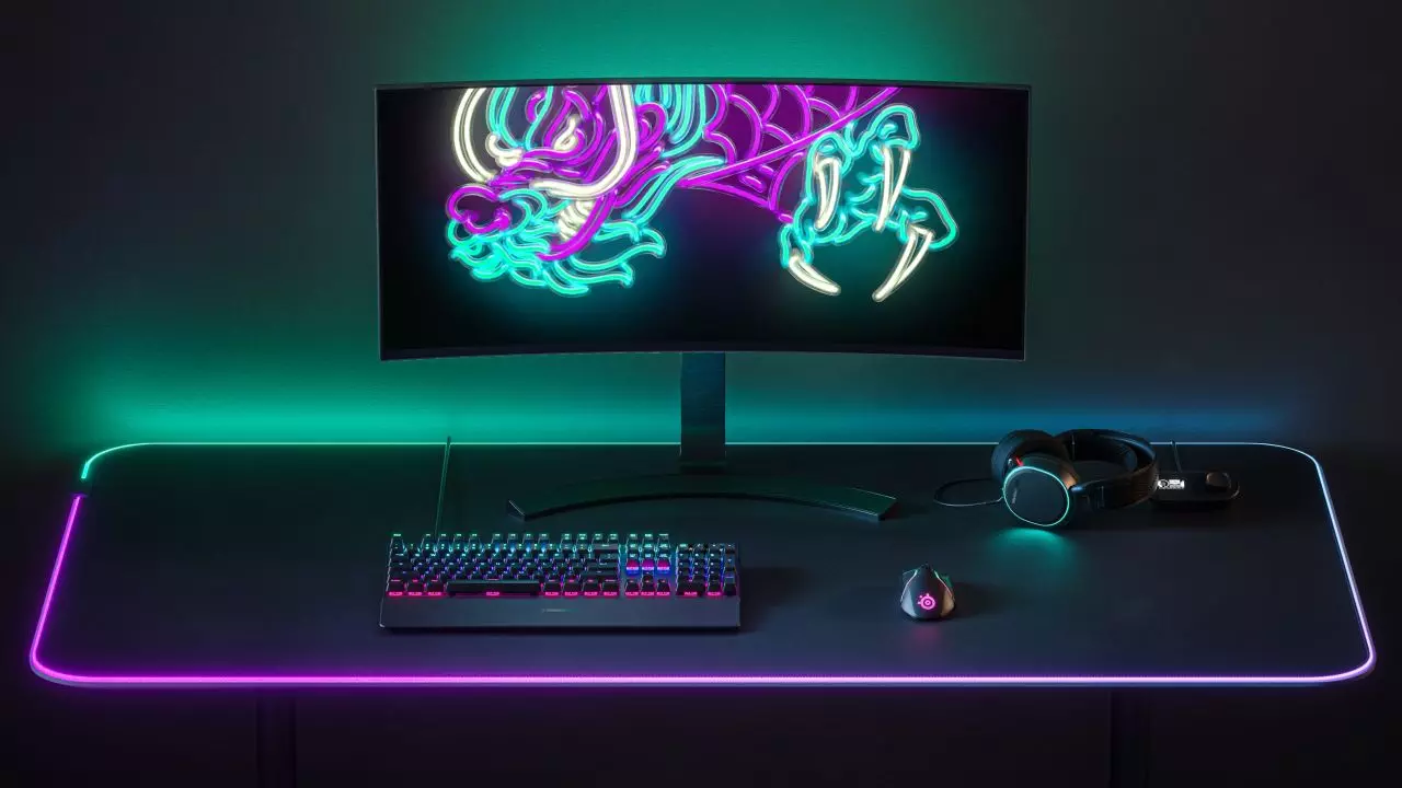 SteelSeries jaunie RGB peles paliktņi ir īpaši īpaši īpaši īpaši lieli