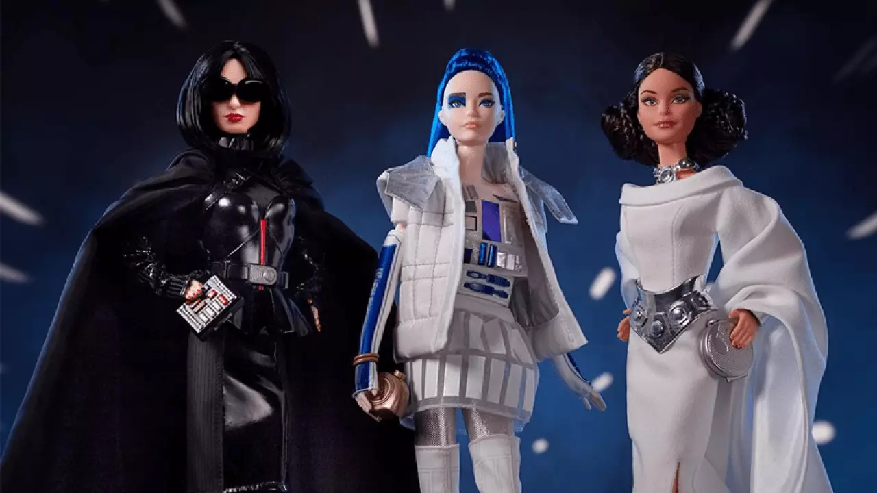 Mattel jaunās Star Wars Bārbijas ir pārsteidzoši ekstra