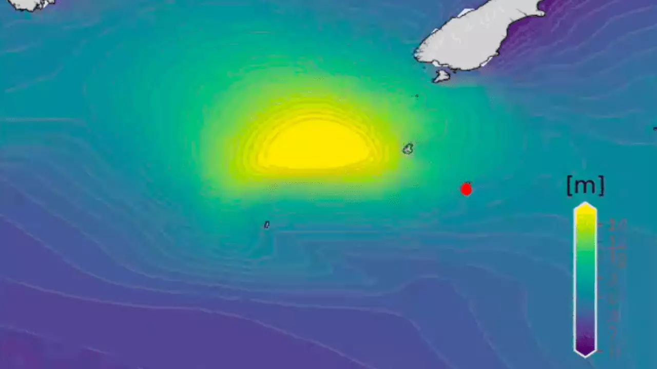 Canavar 24 Metrlik Dalğa Cənub Okeanında qeydə alınıb