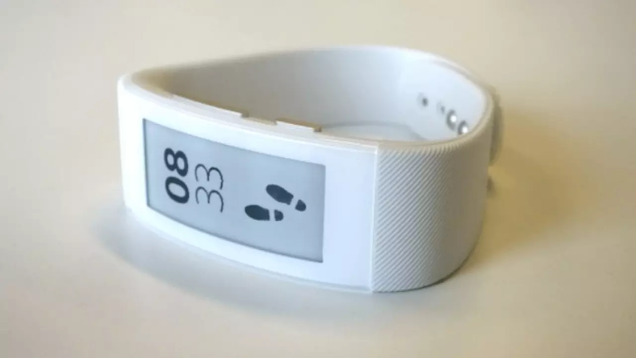 Sony SmartBand - бұл жылдам жұмыс істейтін электронды сияға арналған иілгіш