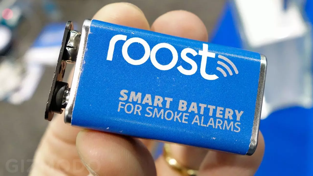 Προπαραγγείλετε το The Roost: A 9-Volt That Gives Smoke Detectors Notifications