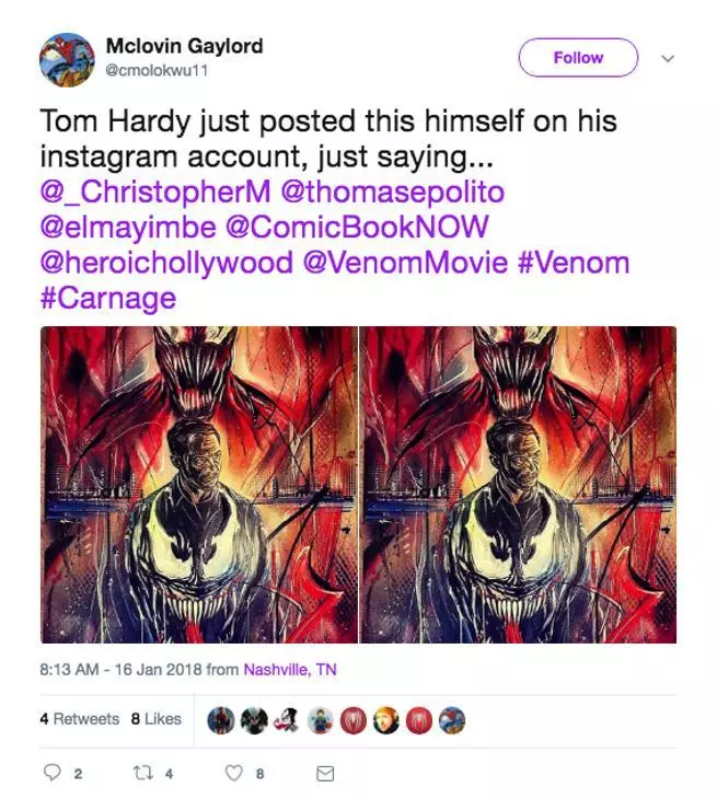 Ešte viac fám o komiksových hrdinoch a zloduchoch prichádza do filmu Venom