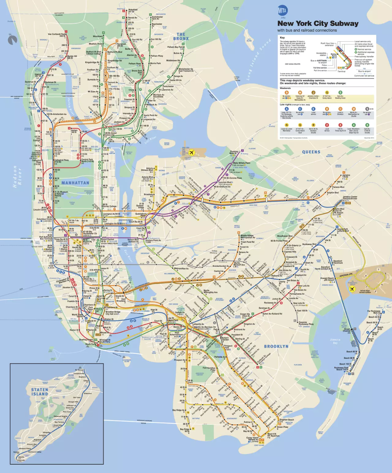 ရိုးရှင်းသောမြေပုံသည် ဘီးတပ်ကုလားထိုင်အသုံးပြုသူများအတွက် NYC မြေအောက်ရထားစနစ်သည် မည်မျှဆိုးရွားသည်ကို ပြသသည်။