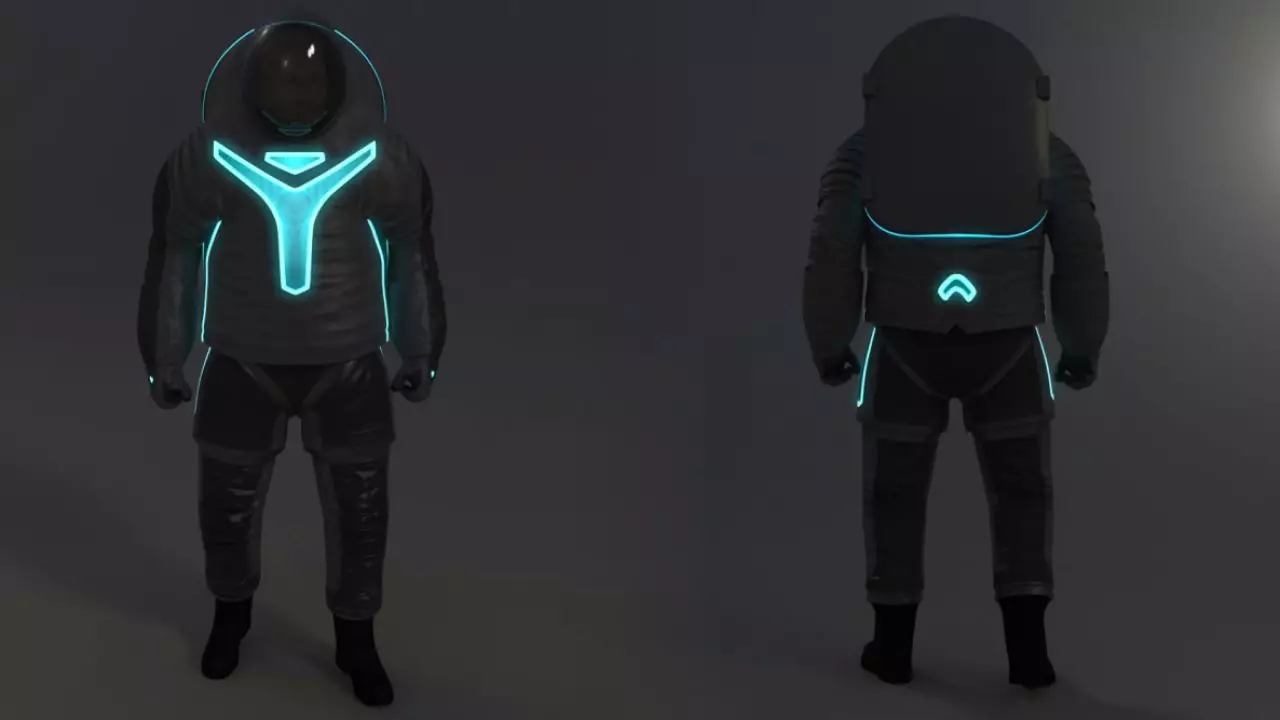 I-NASA ityhila iSizukulwana sayo esilandelayo seTron Spacesuit