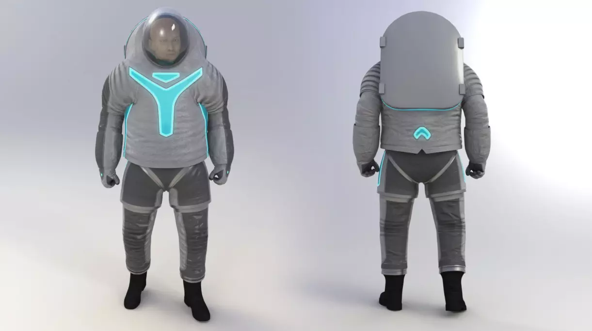 I-NASA ityhila iSizukulwana sayo esilandelayo seTron Spacesuit