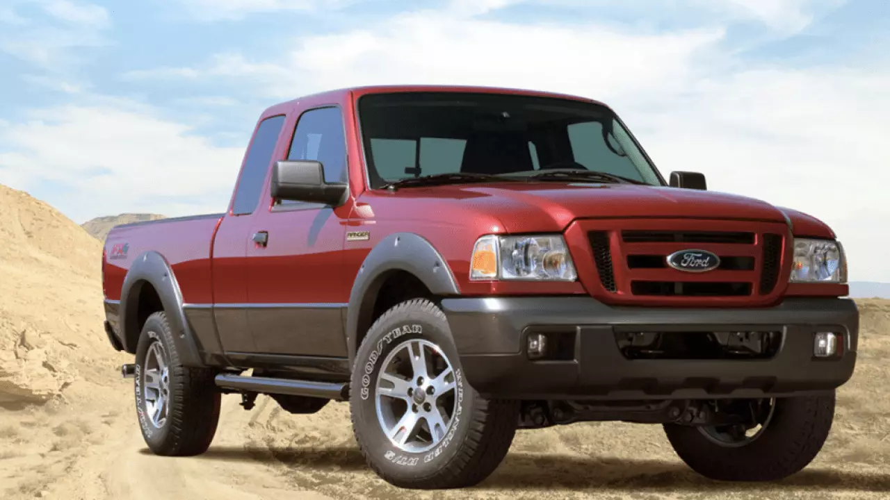 L'antic Ford Ranger tenia uns dissenys de suspensió impressionants