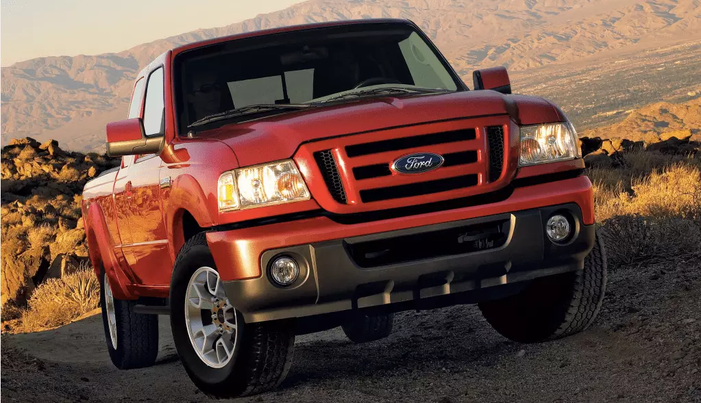 L'antic Ford Ranger tenia uns dissenys de suspensió impressionants