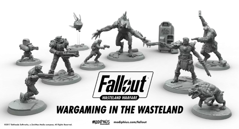 Доминируйте в Пустоши с игрой Fallout Tabletop Miniatures