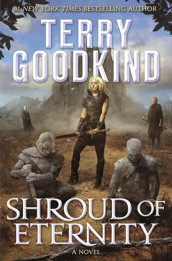 Fantazia verkisto Terry Goodkind Nun Asertas, ke Li Malamis Sian Librokovrilon Ĉar Ĝi estas 