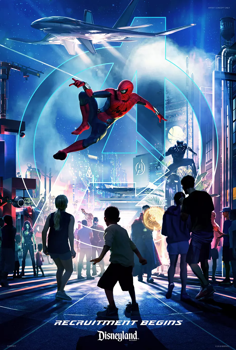 سيتم افتتاح قسم Marvel الجديد في منتجع ديزني لاند في عام 2020