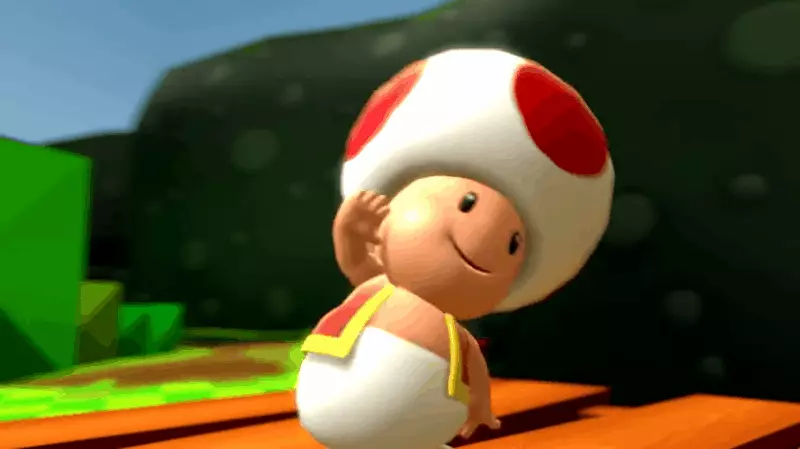 Wikipediýa redaktorlary, Nintendo Toad hakda makalada ABŞ-nyň prezidentiniň Dikini goşmak ýa-da goşmazlyk barada göreşýärler