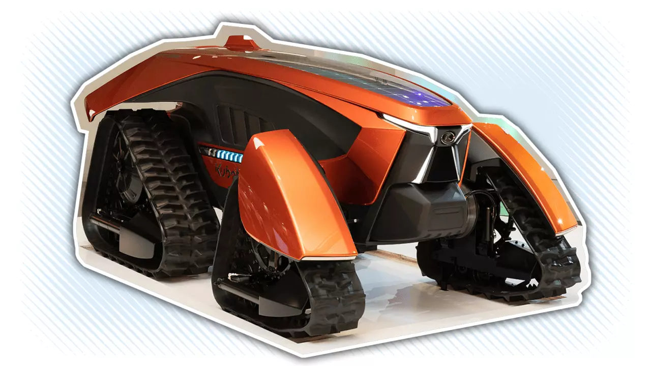 Ang mga Concept Tractors Usa ka Butang Ug Gibuhat sa Bata Kini nga Kubota Usa ka Nasuko