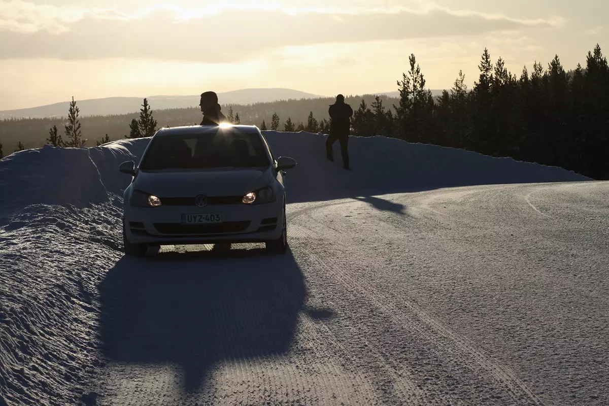 The Gorgeous White Hell where they test Winter Tires