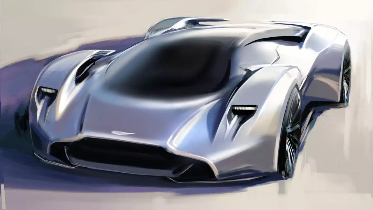 Aston Martin's Mid-Engined Marvels Yuav Tsis Muaj Yog Tsis Muaj Video Games