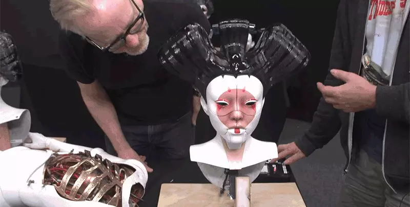 Adam Savage Geeks Out Over Ghost In The Shell's Robot Geishas