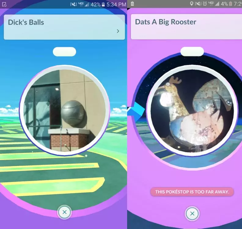 Panggonan Paling Aneh Pokémon Go Ngirim Pemaine