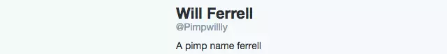 Un guide exhaustif sur les faux comptes Twitter de Will Ferrell