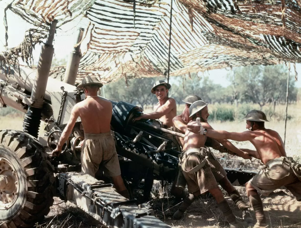 Estas raras fotos en cor da Segunda Guerra Mundial son incribles