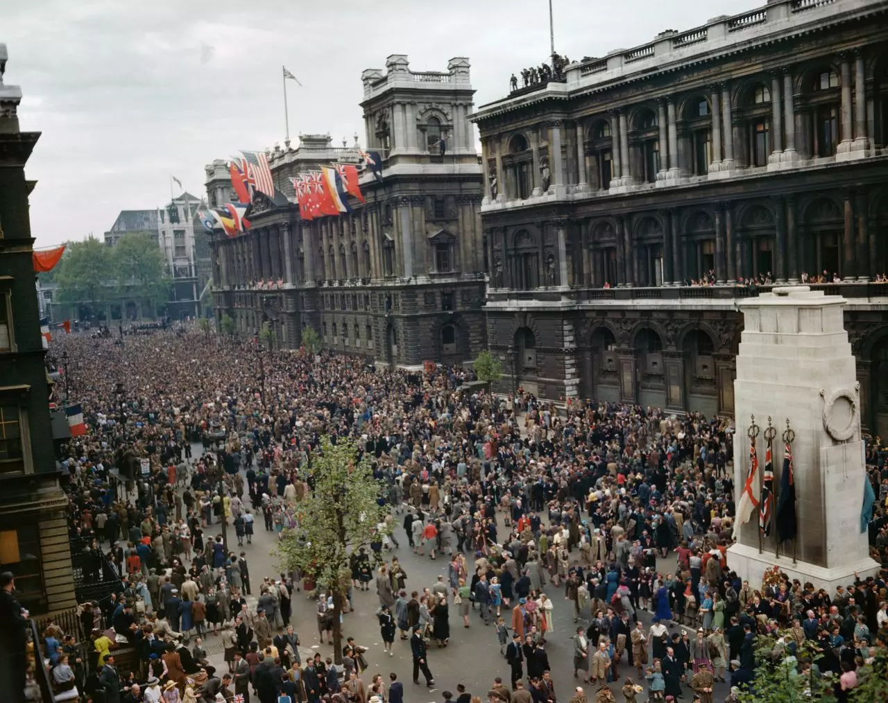 Estas raras fotos en cor da Segunda Guerra Mundial son incribles