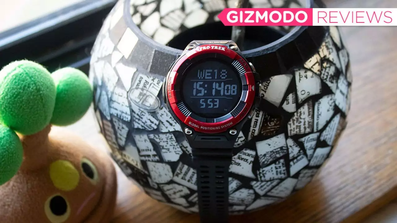 Denna Casio Smartwatch illustrerar perfekt slitagets OS