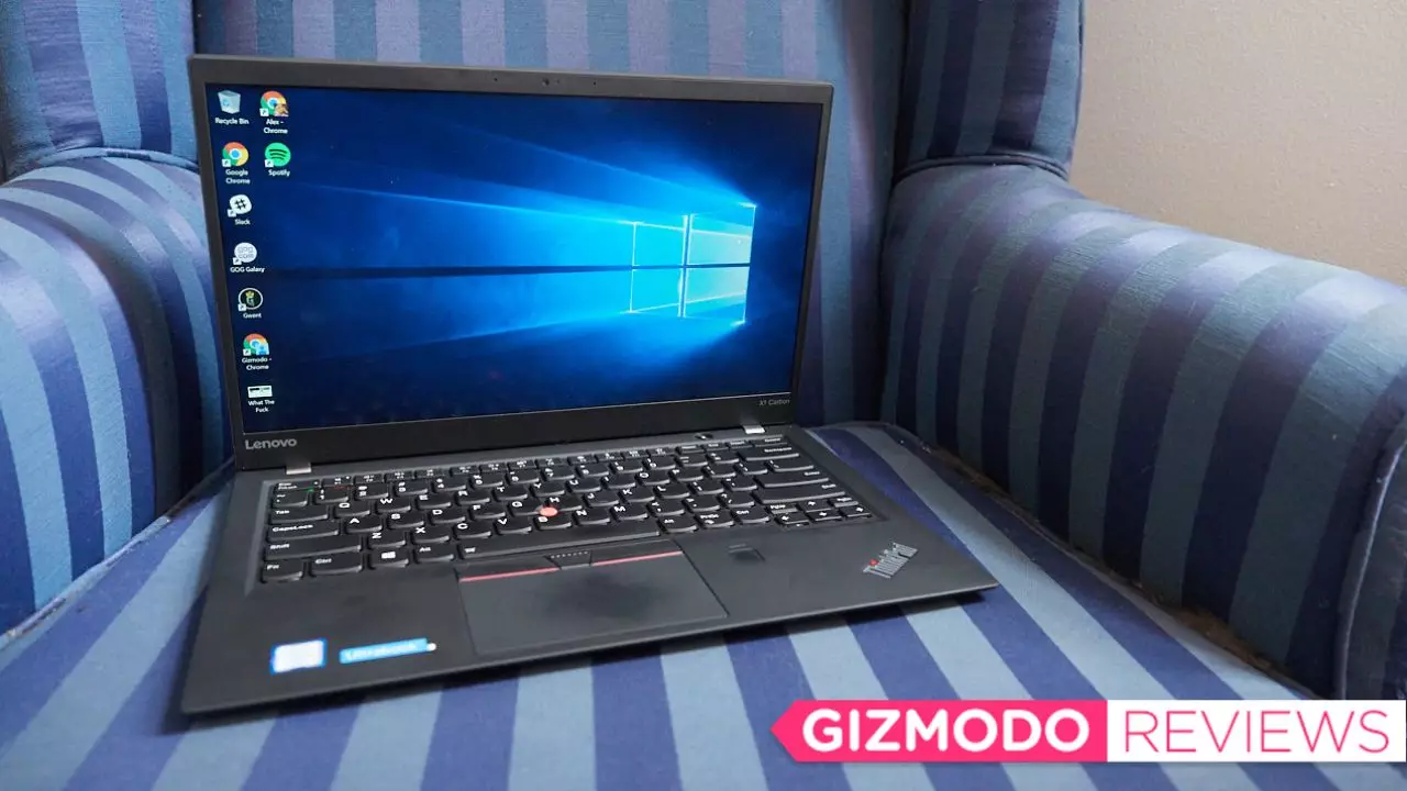 Lenovo ThinkPad X1 Carbon: Преглед на Gizmodo