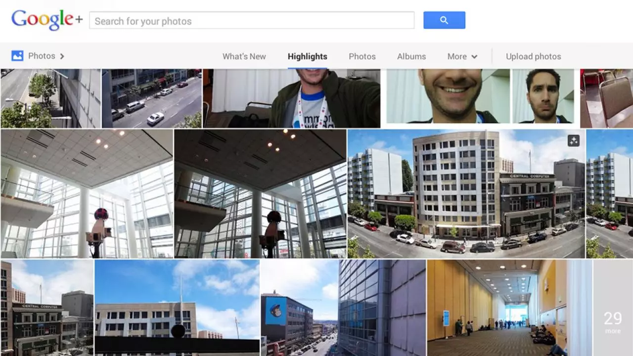 Google+ Nové fotografické funkcie Praktické: zábavné, ale nespoľahlivé