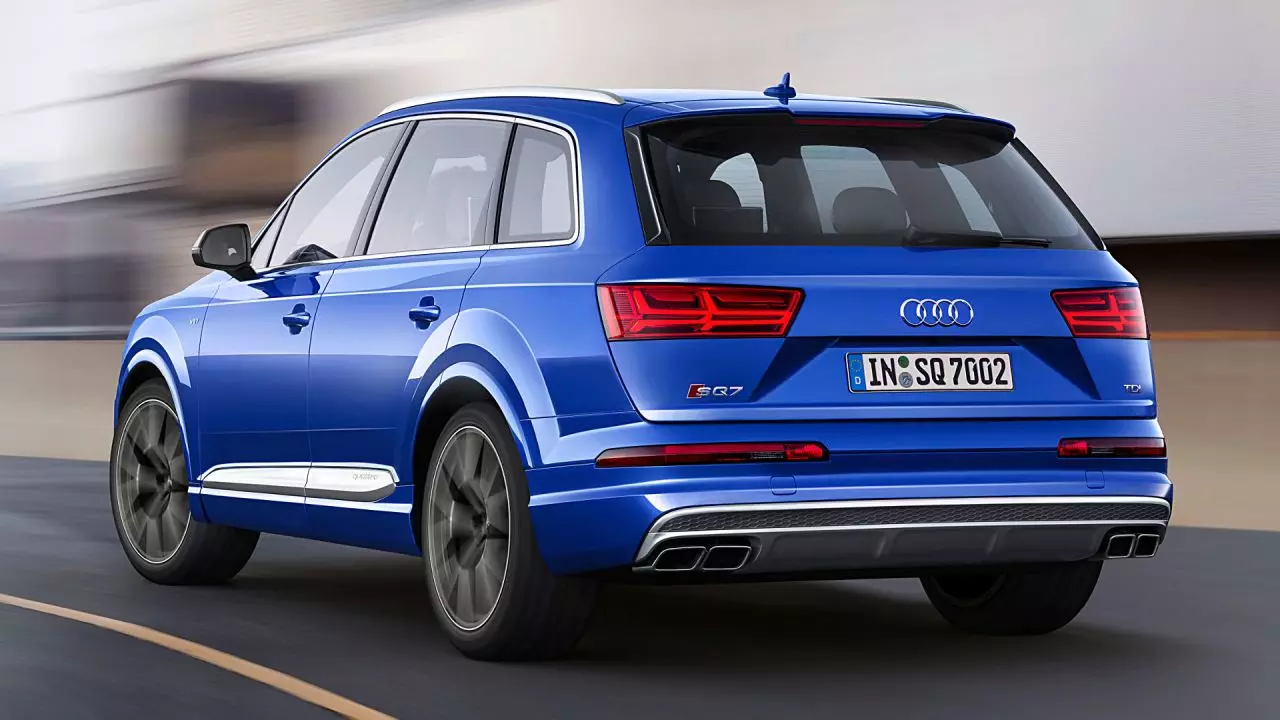 Audi SQ7 notar rafmagns túrbó fyrir auka afl