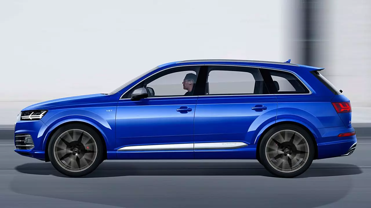 Audi SQ7 notar rafmagns túrbó fyrir auka afl