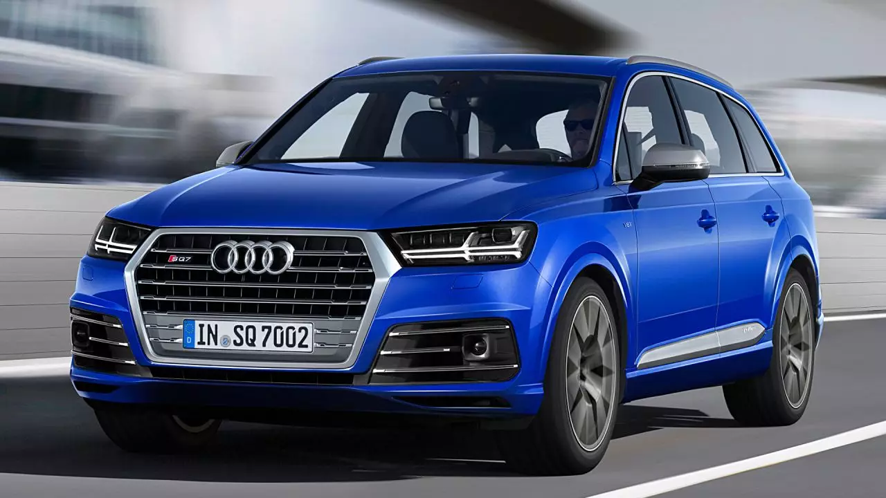 Audi SQ7 notar rafmagns túrbó fyrir auka afl