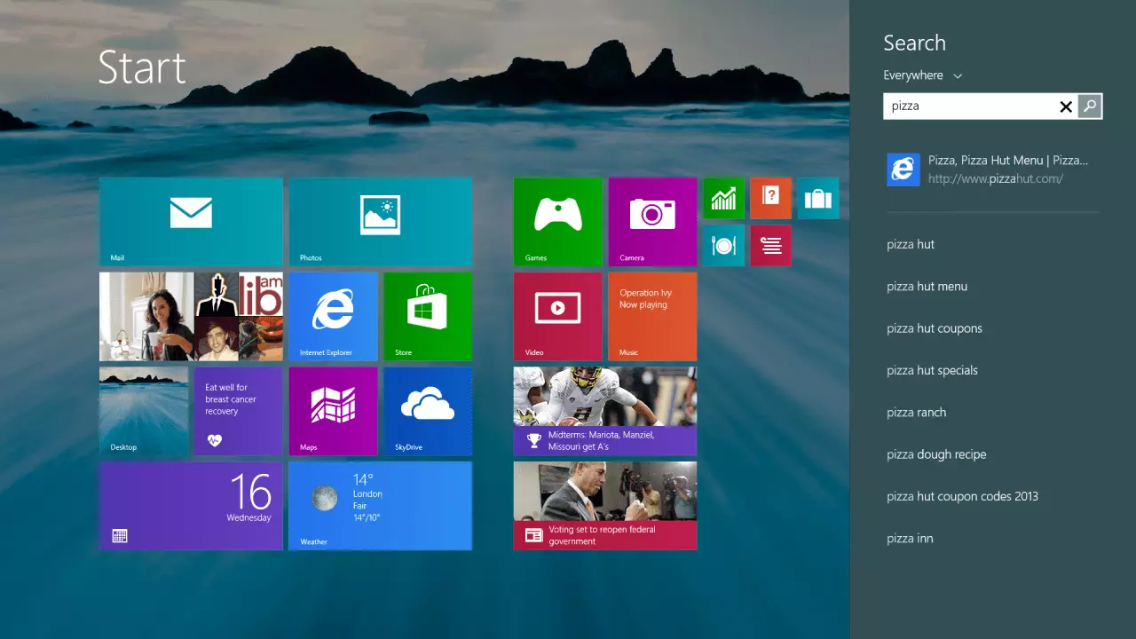 Tilmaamaha ugu Wanaagsan ee Cusub ee Windows 8.1