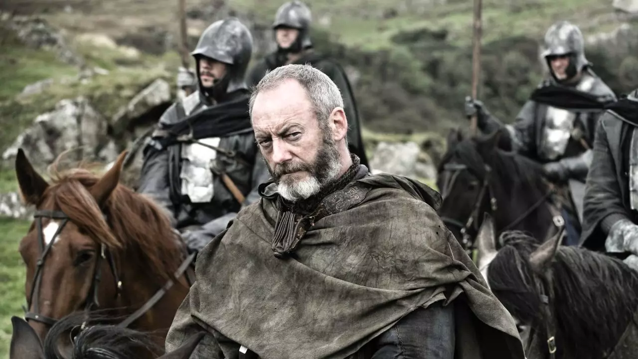 Ser Davos nan Game Of Thrones ap pale pou l filme emisyon an, liv kont televizyon, ak egzibisyon Ostralyen an.