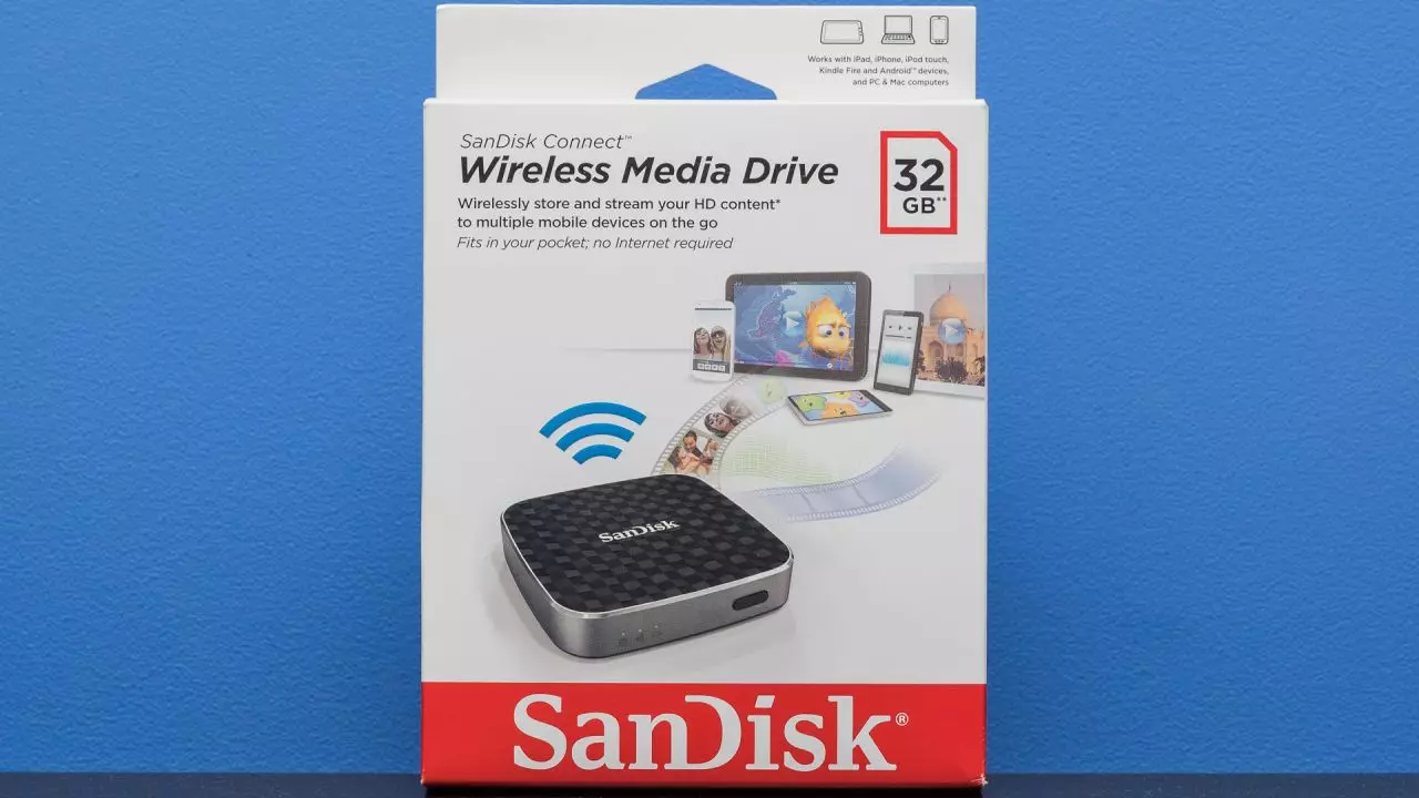 Sandisk Connect Wireless Media Drive. Ավստրալիական վերանայում