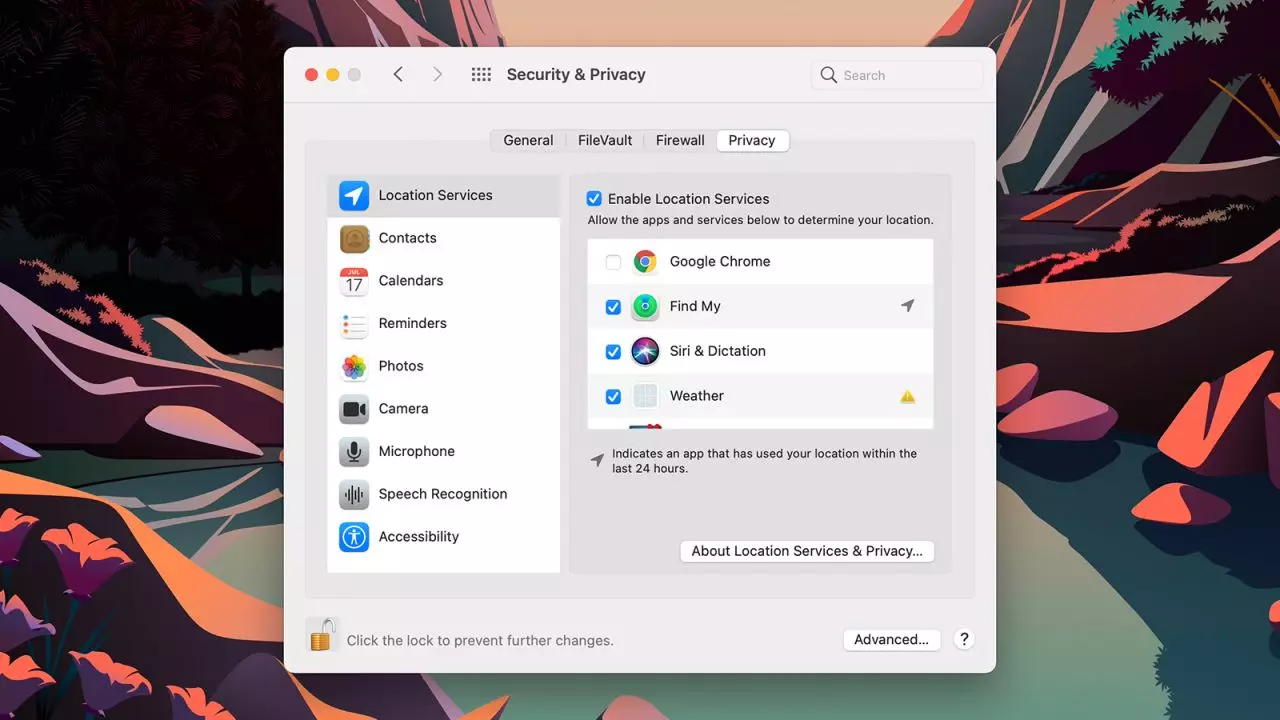 Képernyőkép: macOS