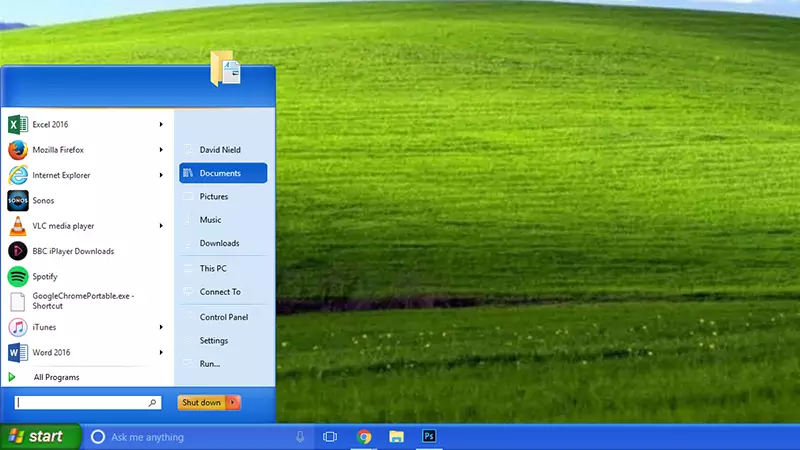Windows 10을 Windows XP처럼 보이게 하는 방법