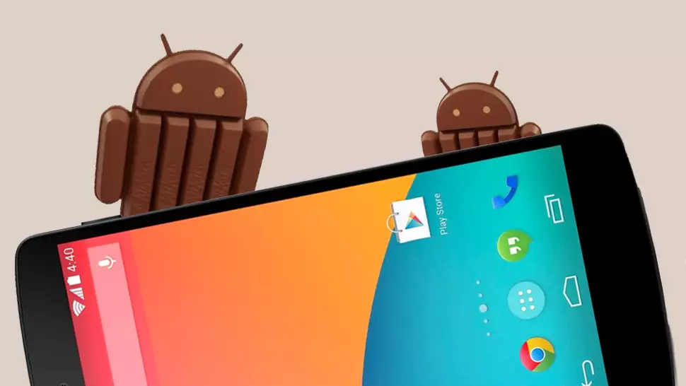 Android KitKat 4.4: абнаўленне для ўсіх (у рэшце рэшт)