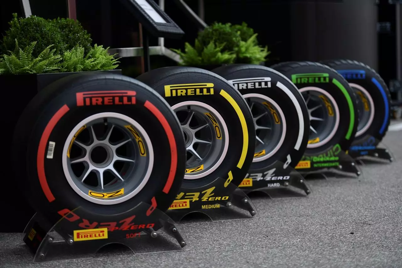 Dentro da operación masiva de pneumáticos de Fórmula 1 de Pirelli