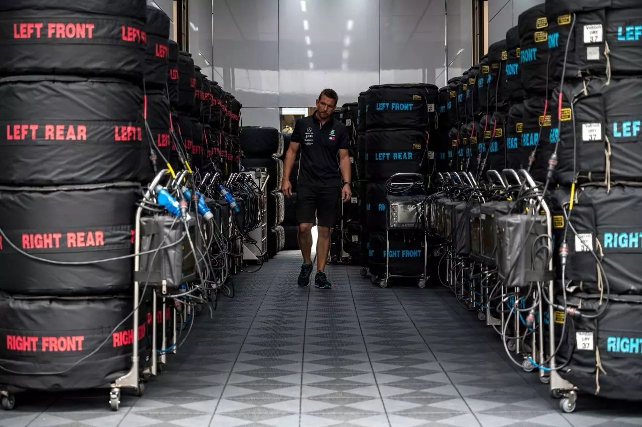 À l'intérieur de l'opération massive de pneus de Formule 1 de Pirelli