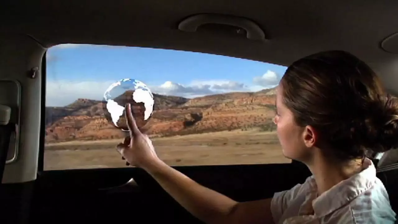 GM quer transferir imagens para janelas de carros sensíveis ao toque